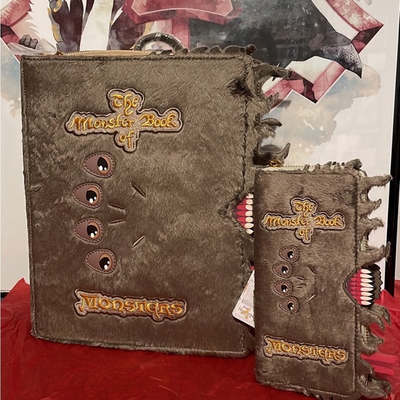 Loungefly | Bags | Exclusive Loungefly Harry Potter Monster Book Of ...